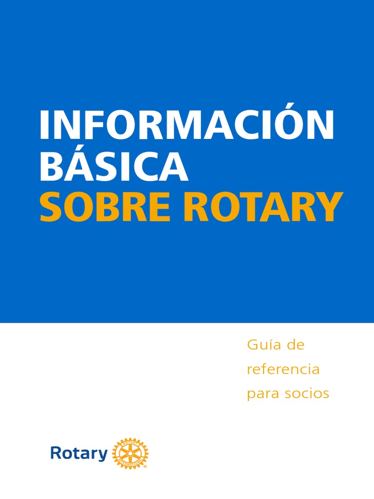 Rotary Basics Es | PDF | Poliomielitis | Liderazgo