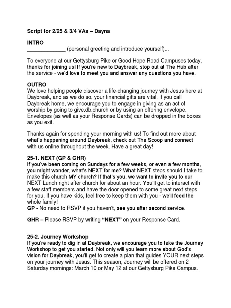 2-25-18 Va Script | PDF