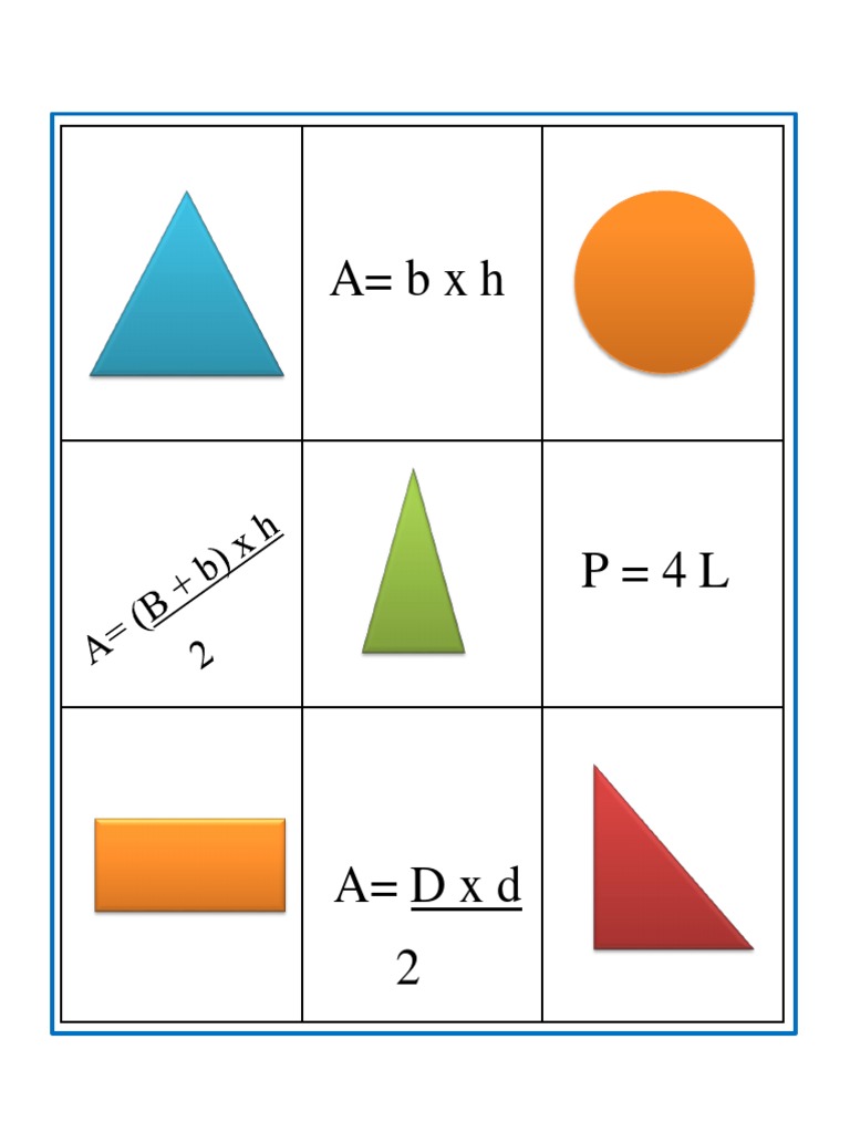Loteria de Figuras | PDF | Métodos y materiales de enseñanza | Ciencia ...