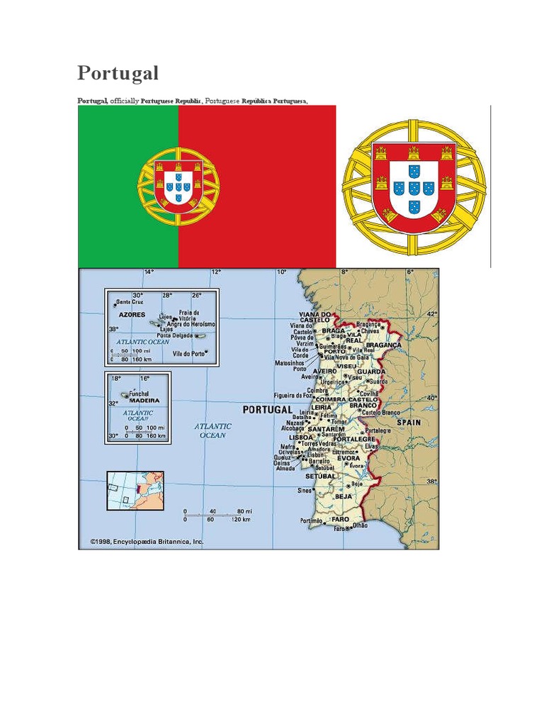 Portugal Geography History Encyclopedia Britannica 1 | PDF | Portugal ...