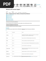 HP Keyboard Shortcuts Guide | PDF | Window (Computing) | Keyboard Shortcut