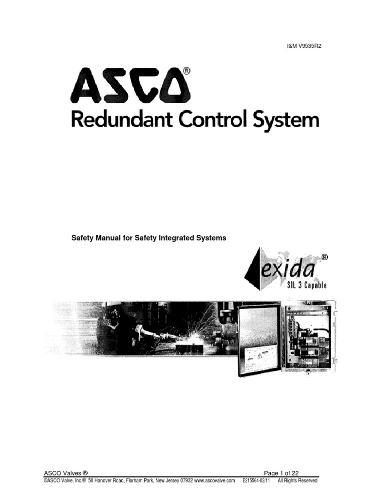 ASCO RCS-Safety-ManualV9535R2x PDF | PDF | Valve | Inductor