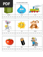 Evaluación Sonido Inicial - Docxpre Kinder | PDF