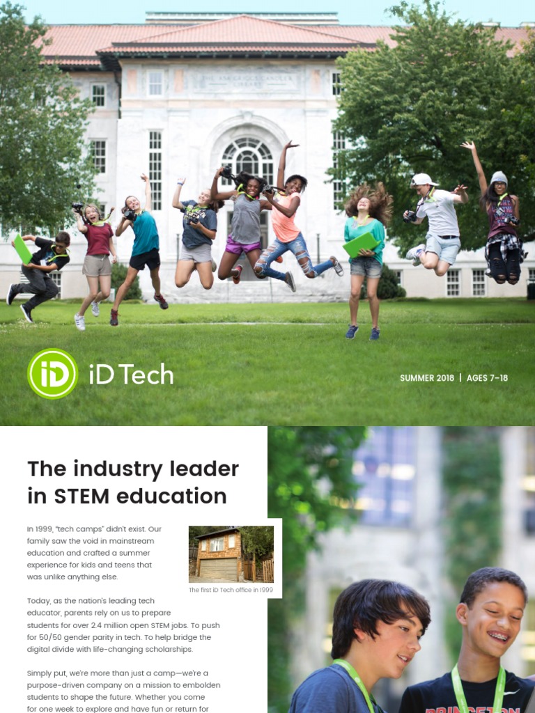 iDTech Brochure2018 | PDF | Htc Vive | College