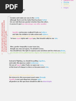 Gender Equality Poems | PDF