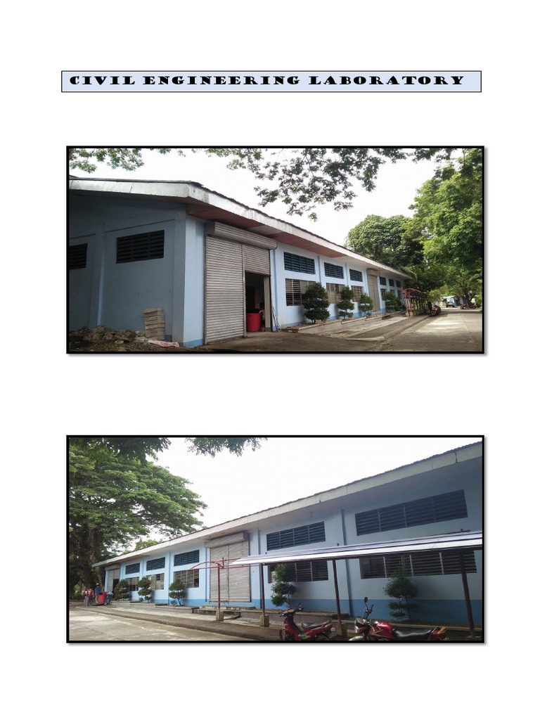 Civil Engineering Laboratory | PDF