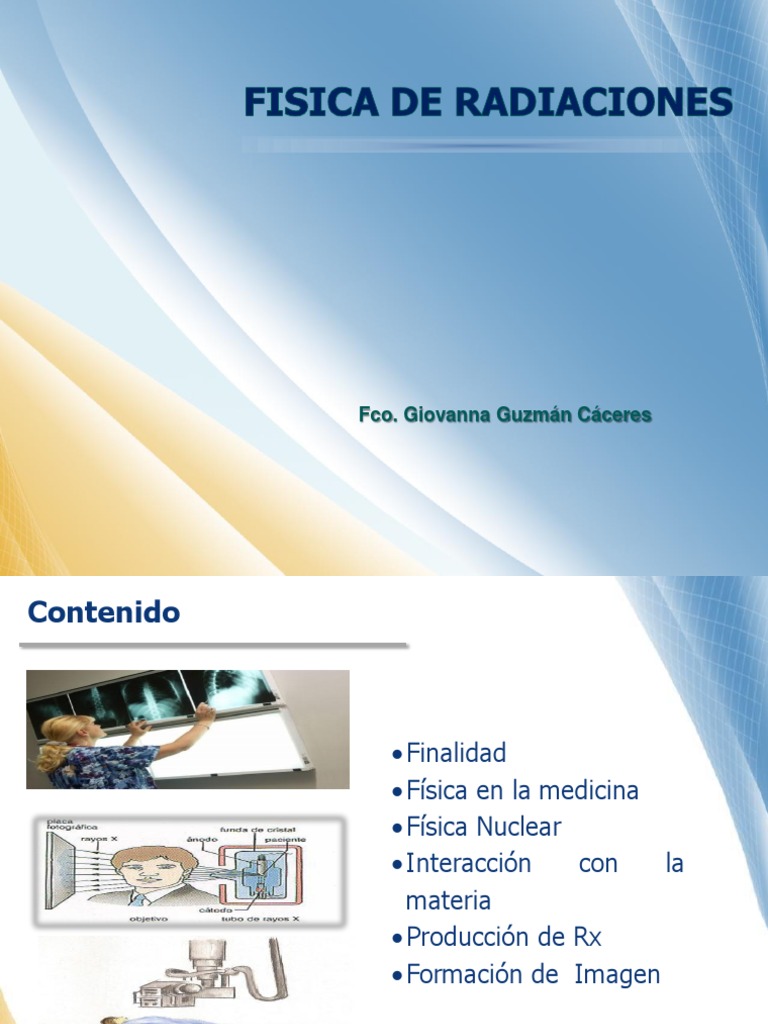 Exposicion Fisica de Radiaciones | PDF | Desintegración radioactiva ...