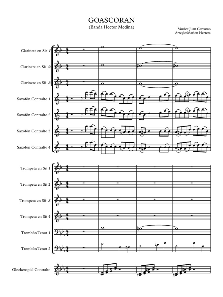GOASCORAN Score and Parts PDF | PDF