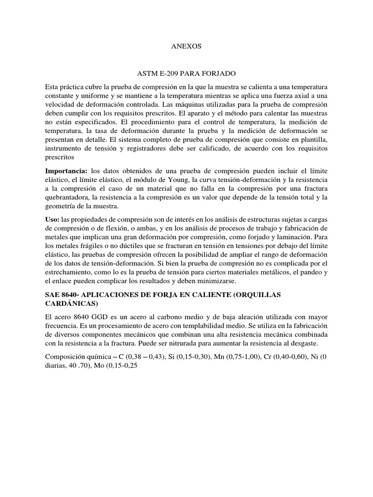 Astm E209 | PDF | Elasticidad (Física) | Materiales
