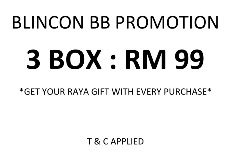 Blincon BB Promotion | PDF