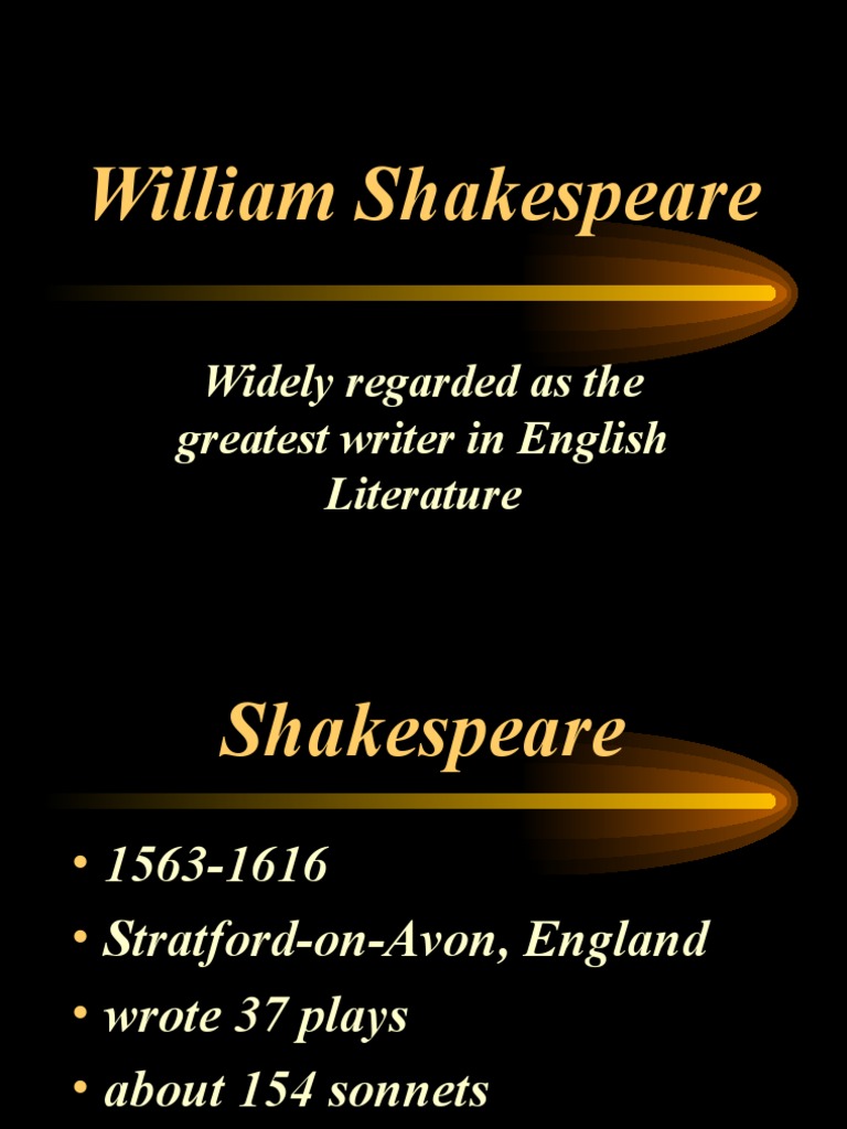 Shakespeare's Literary Legacy Explained | PDF | Writing | Characters In ...