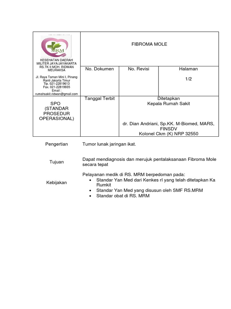Fibroma Mole | PDF | Sains & Matematika
