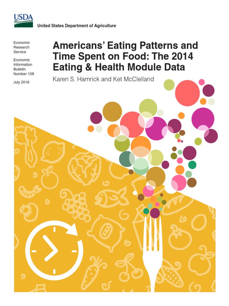 Americans' Eating Patterns and Time Spent On Food: The 2014 Eating ...