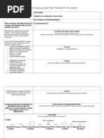 The IIE Lesson Plan Template | PDF | Lesson Plan | Learning