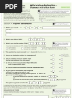 Tax File Number Declaration Form PDF | PDF | Withholding Tax | Payments