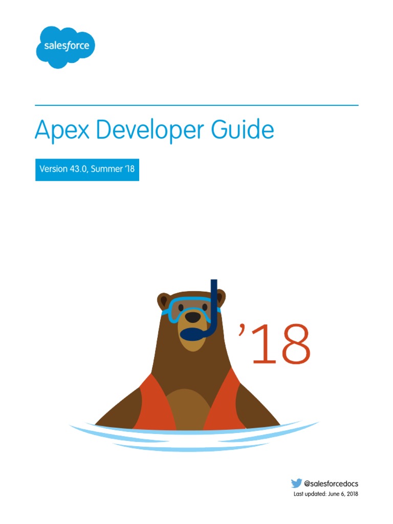 Salesforce Apex Language Reference | PDF | Salesforce.Com | Application ...