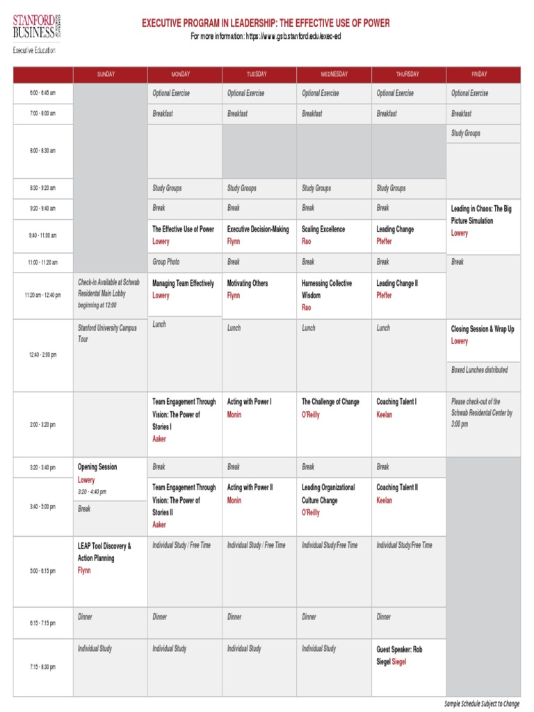 Executive Program in Leadership: The Effective Use of Power: For More ...