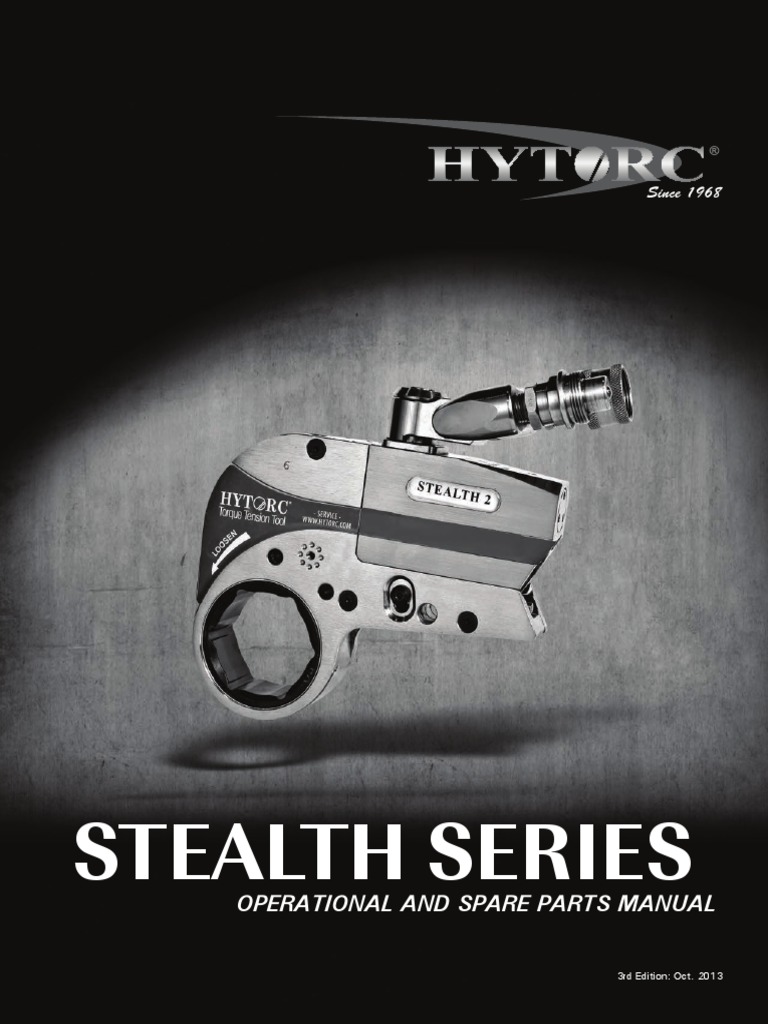 Manual Llave Stealth Hytorc - Manual | PDF | Pump | Valve