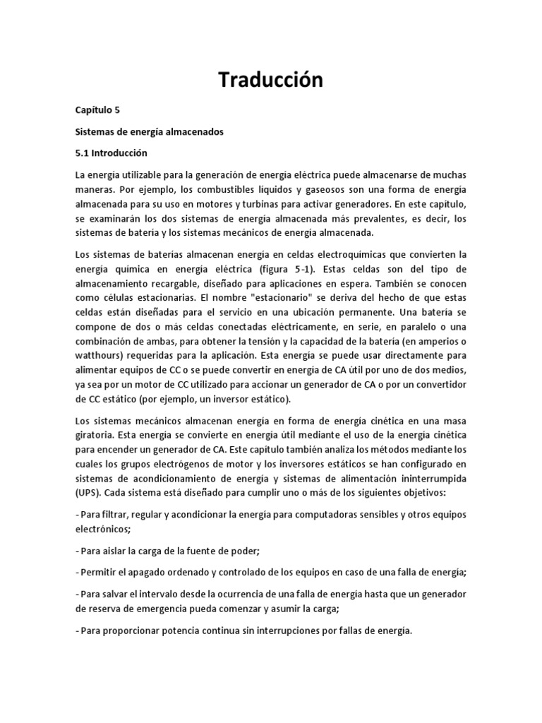 Traducción de Set IEEE 446-1994 | PDF | Batería (electricidad ...