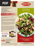 Jimmy Johns Menu | PDF | Pickled Cucumber | Salad