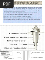 Estado Mecánico de Un Pozo | PDF | Scada | Pozo de petróleo