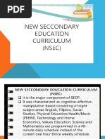 Comparison of RBEC, SEC, K TO 12 | PDF | Curriculum | Multilingualism