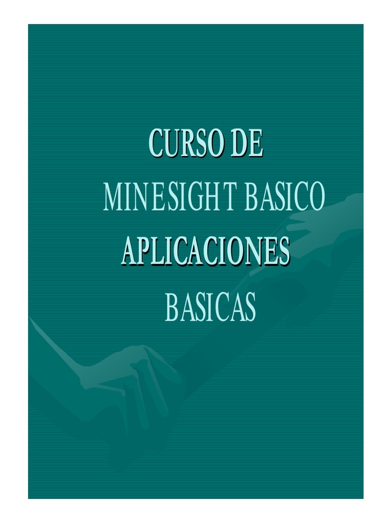 Manual MineSight BASICO | PDF | Tabla (base de datos) | Microprocesador