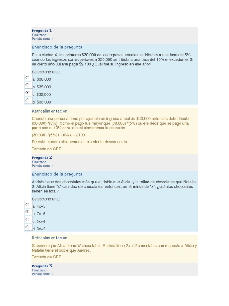 Ejercicios de Razonamiento Cuantitativo GRE | PDF | Inventario | Química