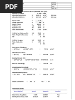 Calculation Sheet For Tank - API 620 12th Ed | PDF | Stress (Mechanics ...