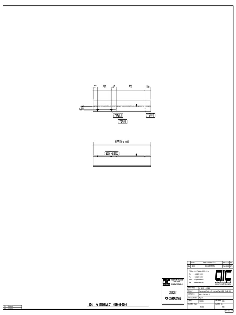224 1639005-2006 No Item MKD': For Construction | PDF