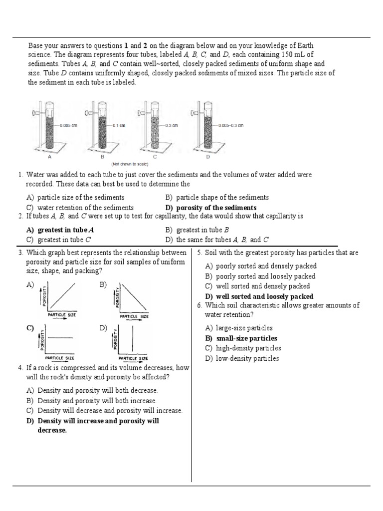 Porosity Answers | Porosity | Natural Materials