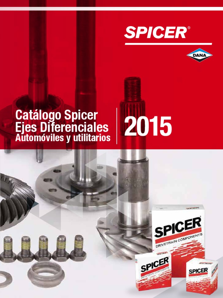 Catalogo de Partes Diferenciales Spicer PDF | PDF