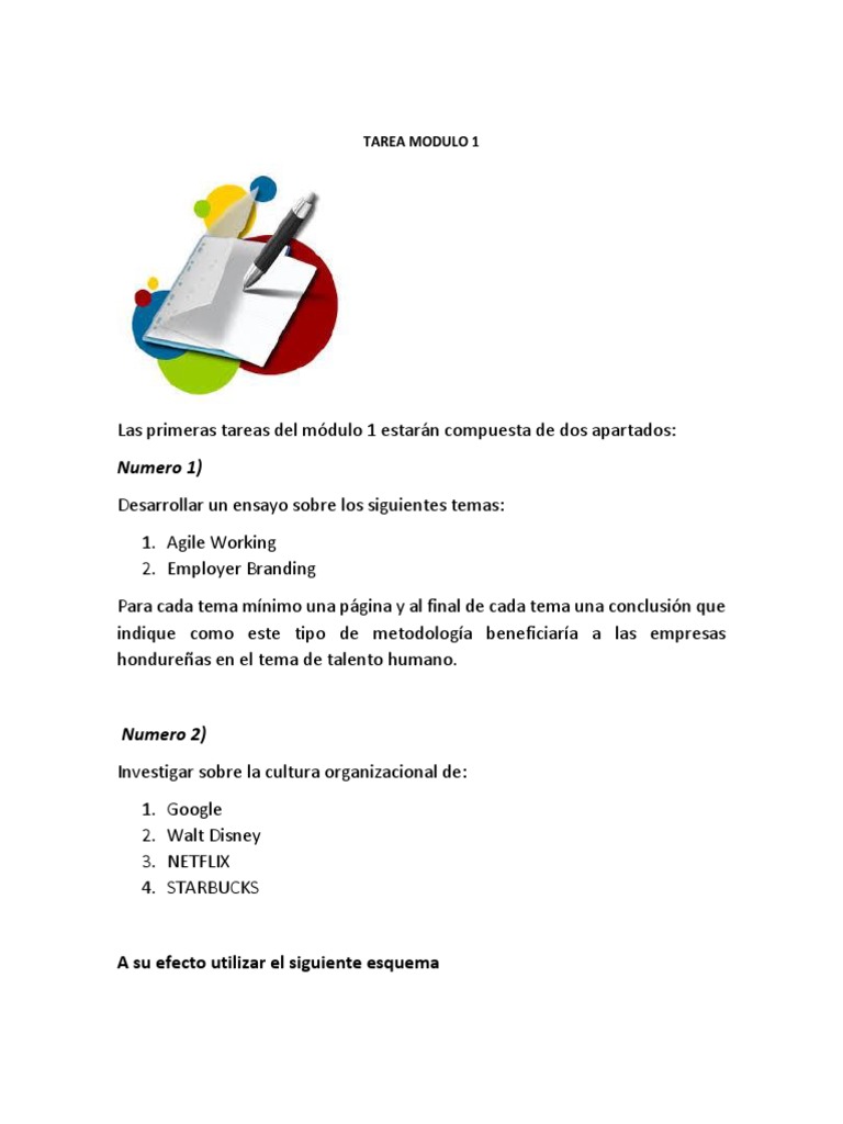 Tarea Modulo 1 | PDF