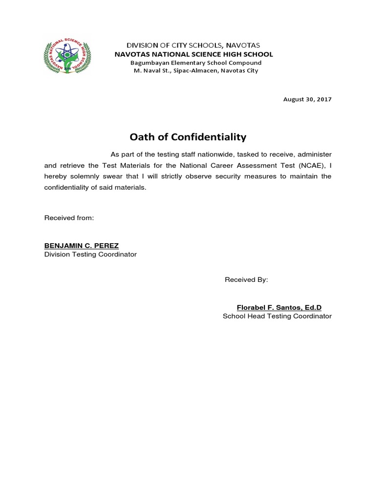 Ncae Forms | PDF | Test (Assessment) | Behavior Modification