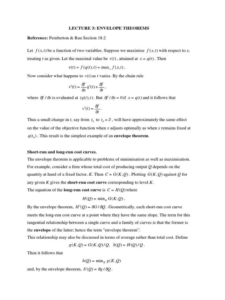 Maths For Economics | PDF | Scientific Theories | Mathematical Analysis