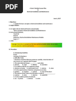 DETAILED LESSON PLAN Tle Eim Grade 9 | PDF | Atoms | Electric Charge