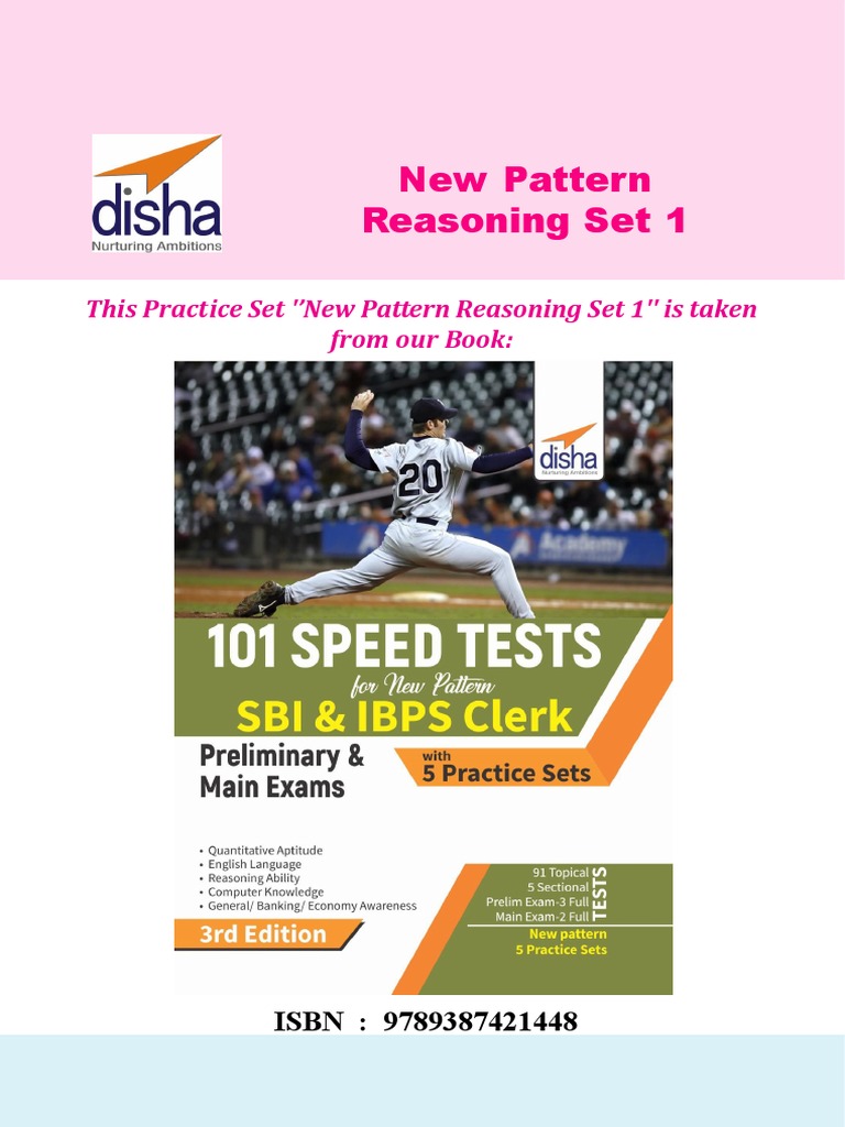 New Pattern Reasoning Set 1 With Sol | PDF