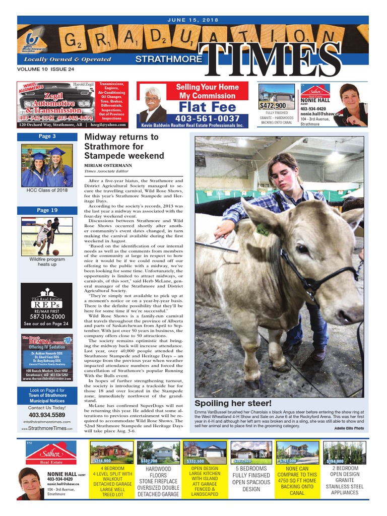 June 15, 2018 Strathmore Times | PDF