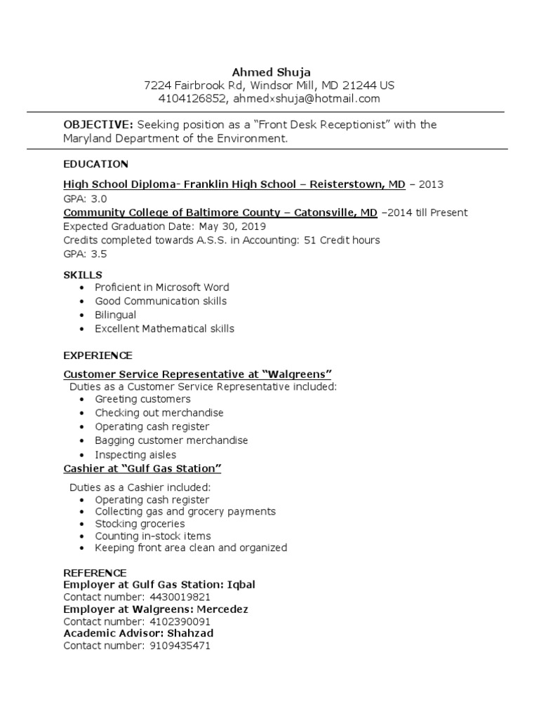 Ahmed Resume | PDF