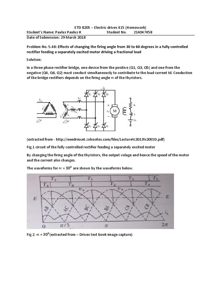 ETD 820S Homework | PDF | Rectifier | Electromagnetism