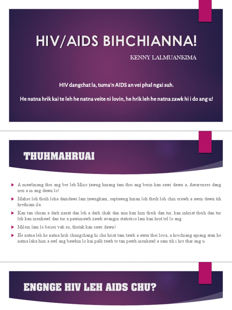 HIV/AIDS Bihchianna (Awareness Presentation) | PDF | Gynaecologic ...