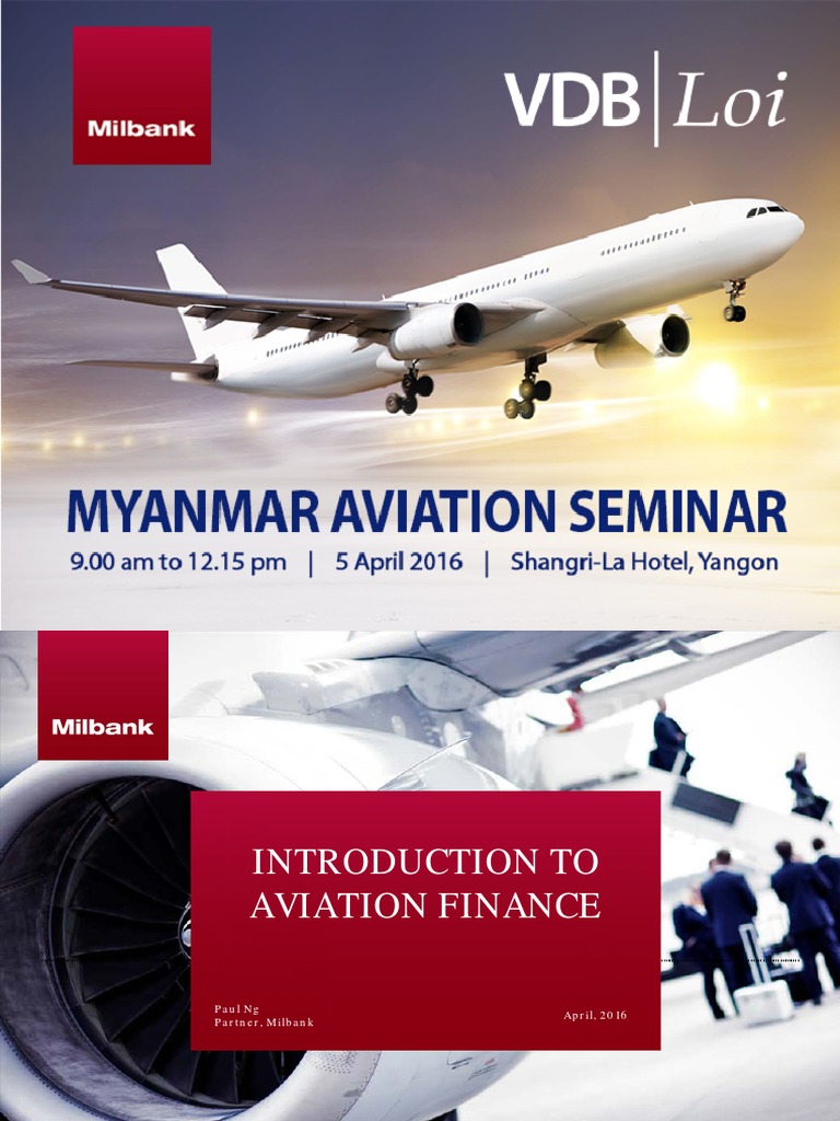 Aviation Finance Overview and Insights | PDF | Lease | Airlines