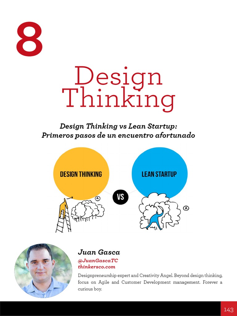 ELS2014 - Design Thinking Vs Lean Startup - Juan Gasca | PDF | Lean Startup | Toma de decisiones