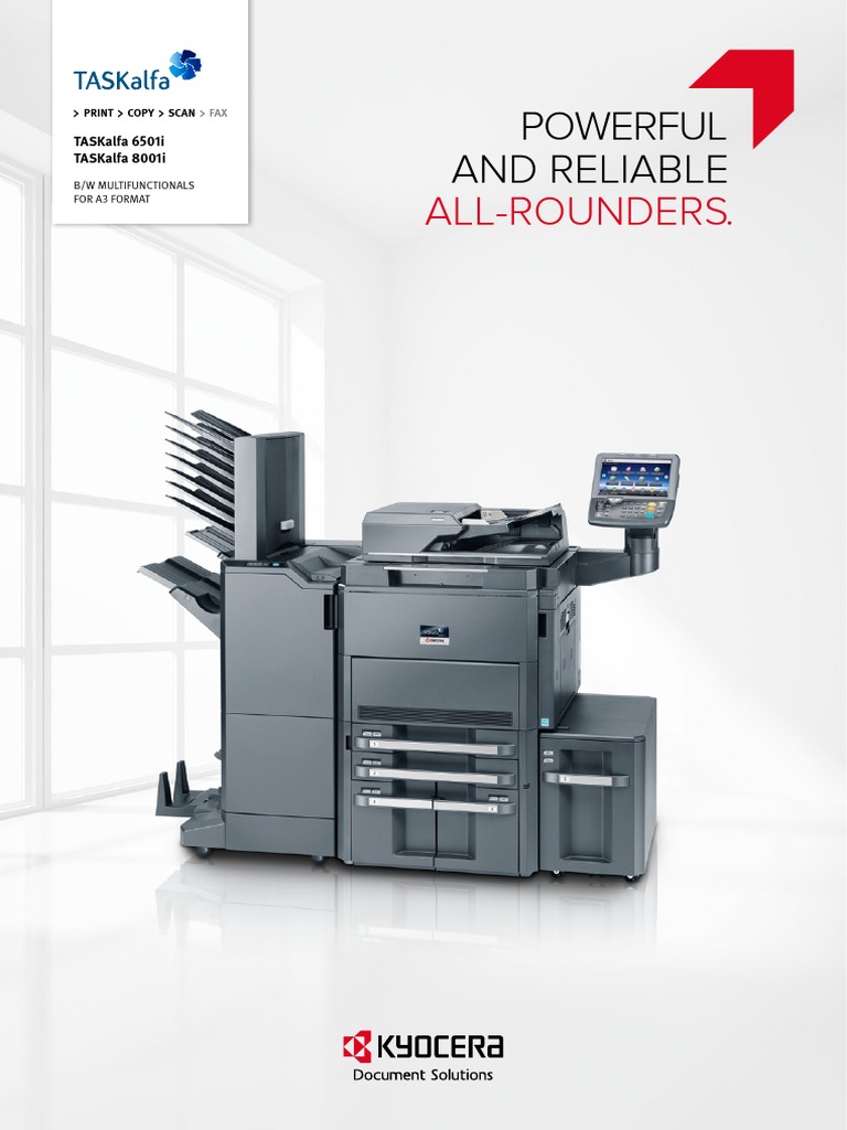 All-Rounders.: Powerful and Reliable | PDF | Image Scanner | Fax