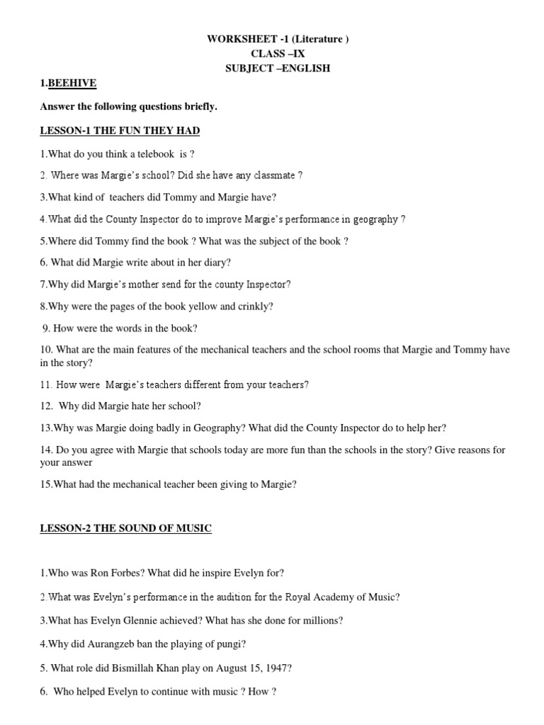 Class-9 Army School Holiday Homework | PDF | Tissue (Biology ...