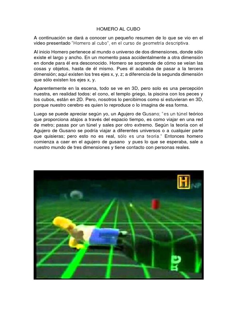 Homero Al Cubo | PDF