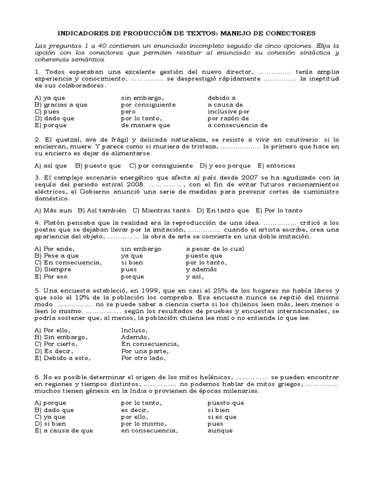 Ejercicios de Manejo de Conectores (40 Ejercicios) | PDF | Eclipse