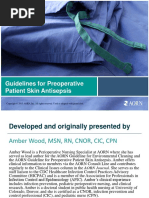 AORN Surgical Wound Classification Decision Tree | PDF