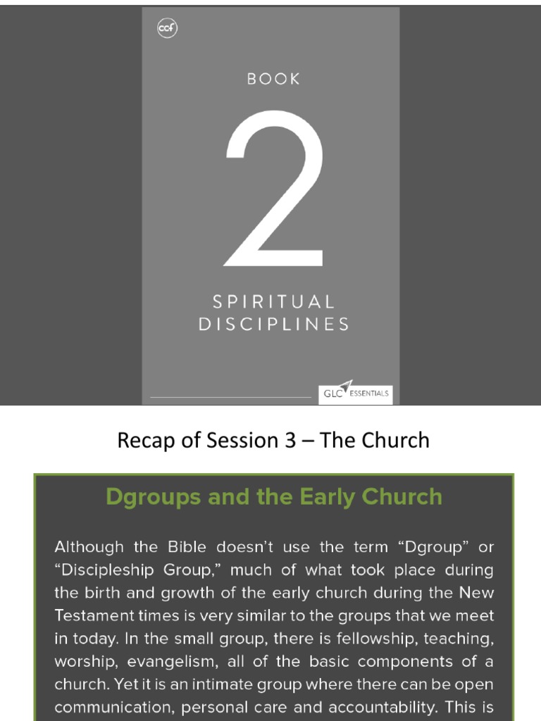 GLC Book 2 - Session 4 - One Step (Baptism) | PDF | Baptism | Disciple ...