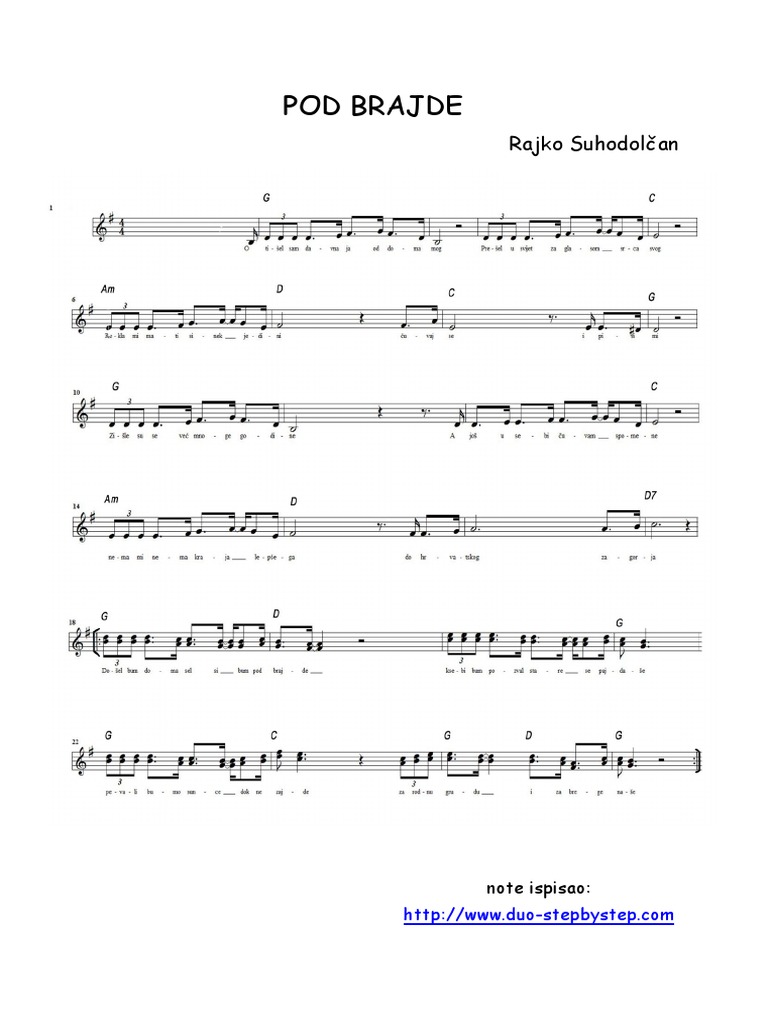 POD BRAJDE Note PDF | PDF